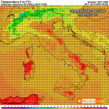 Apice Del Caldo Tra Domenica E Marted Guardate Che TEMPERATURE